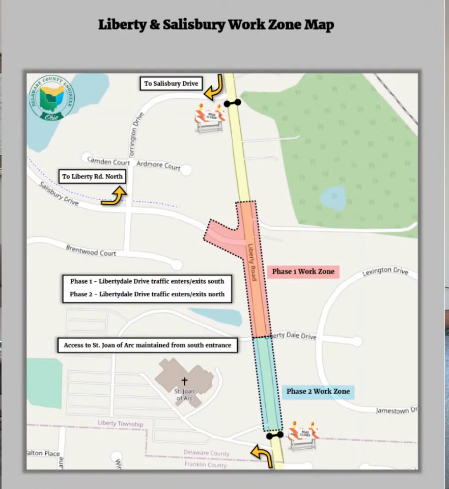 Liberty/Salisbury Roundabout Construction Update 7/20/21 – Liberty ...